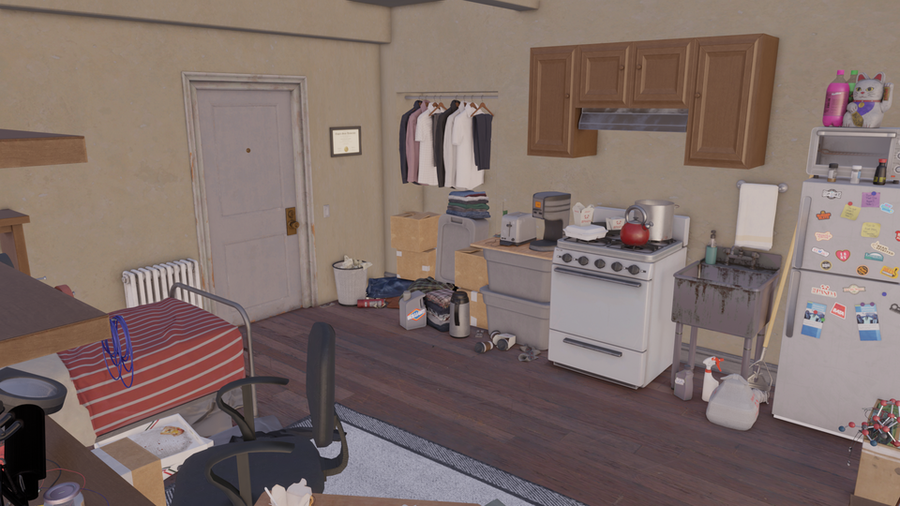 Open3DLab • Spider-Man (2018) - Peter's Apartment