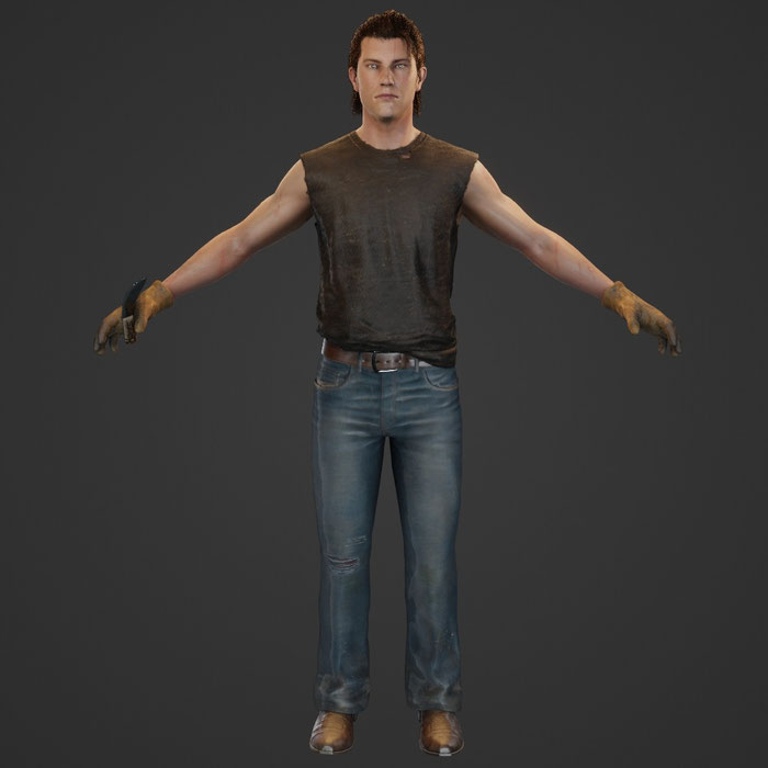 Open3DLab • Johnny - The Texas Chain Saw Massacre