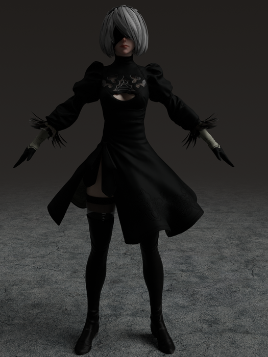 SmutBase • 2B (Nier Automata)