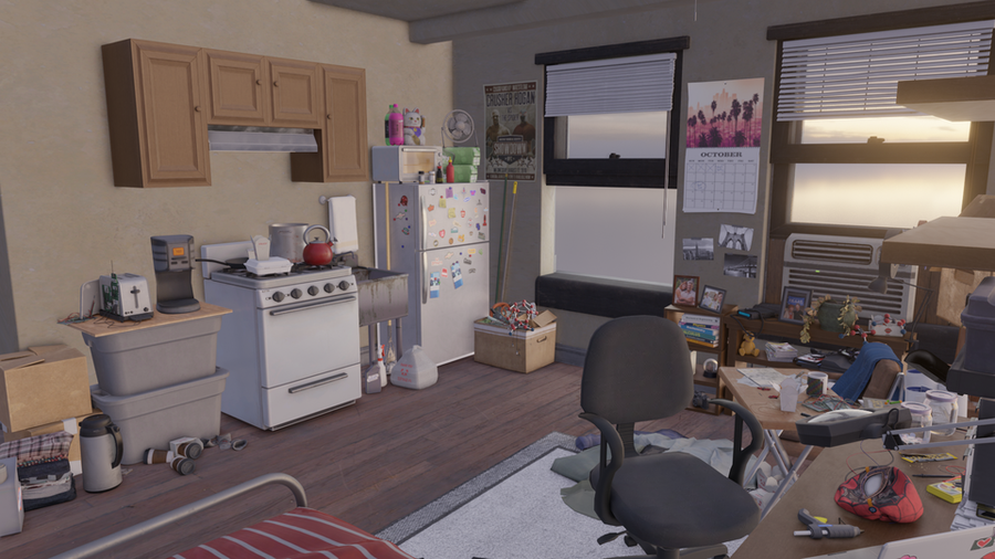 Open3DLab • Spider-Man (2018) - Peter's Apartment