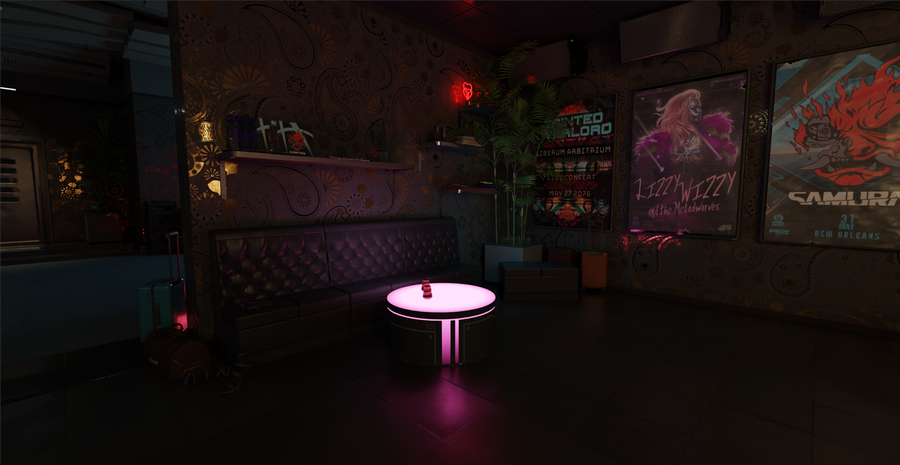 Open3DLab • Riot / Dressing Room - Cyberpunk 2077