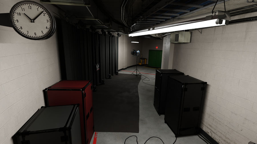 Open3DLab • Arena Backstage Corridor - WWE 2k23