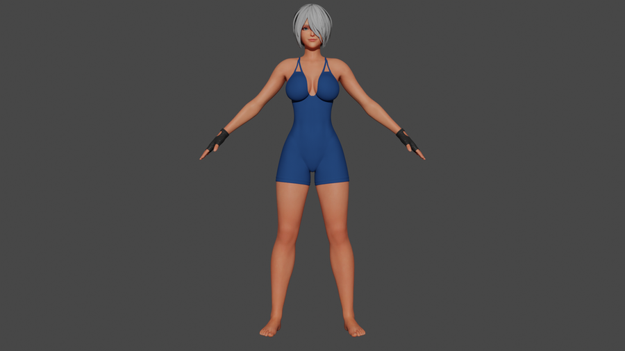 Smutbase • Kof Angel Female And Futa Models