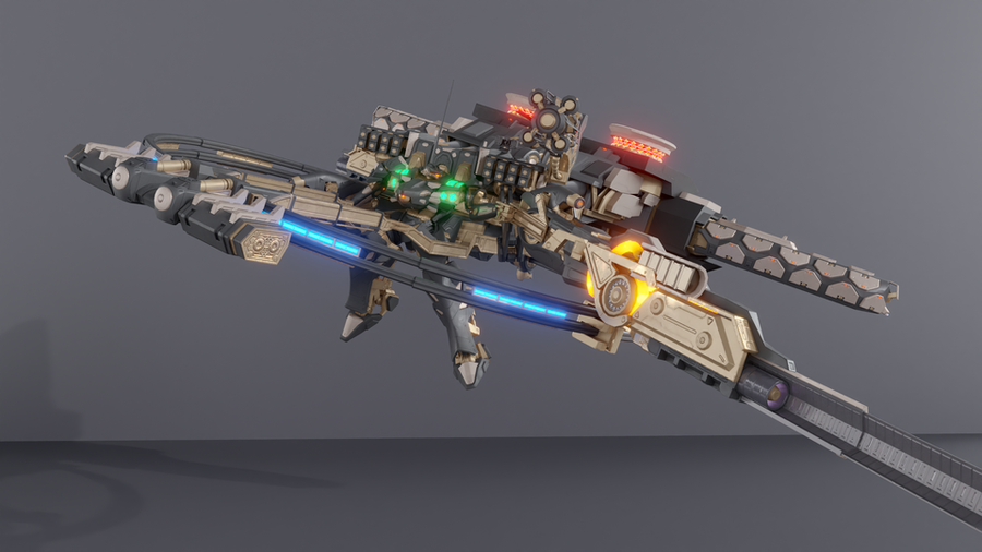 Open3DLab • Armored Core 6 Balteus (PCA and Arquebus)