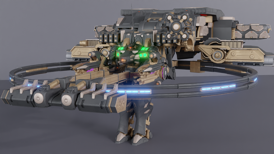 Open3DLab • Armored Core 6 Balteus (PCA and Arquebus)