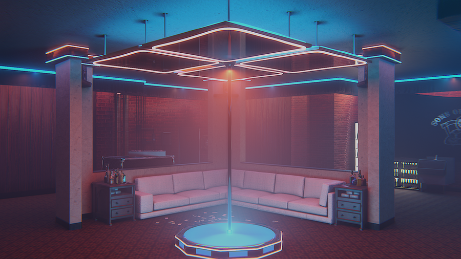 Open3DLab • Clubhouse/Strip room - Rainbow Six | Siege