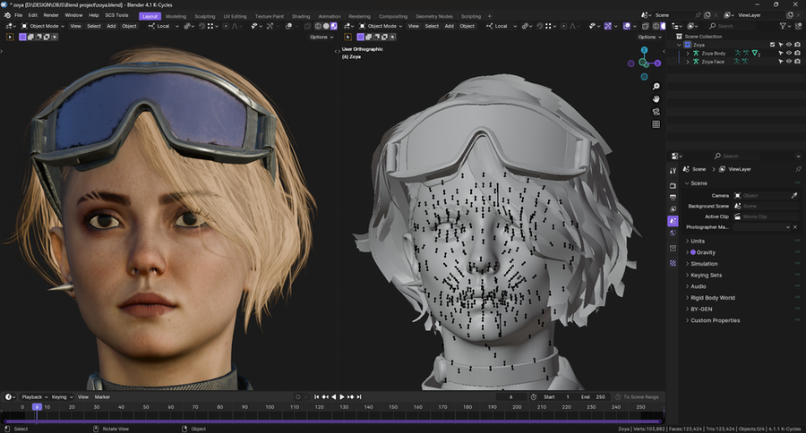Open3DLab • Zoya | Delta Force