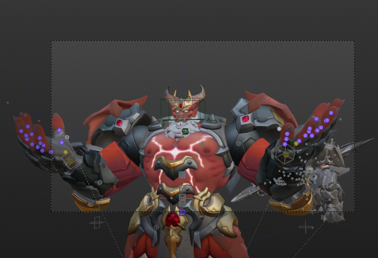 Open3DLab • DemonLord Reinhardt ( Overwatch 2 )