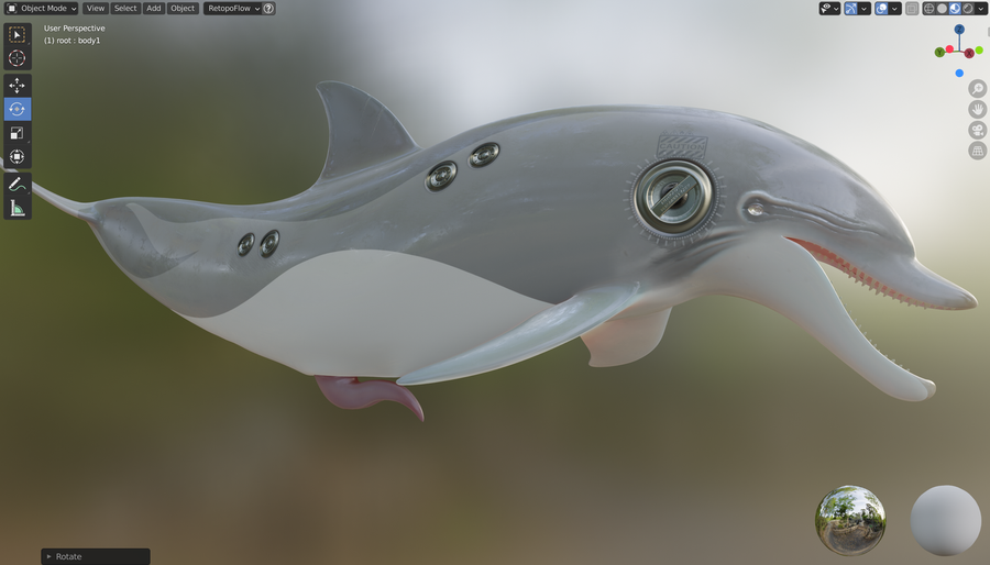 SmutBase • Doll-Phin Bioroid [Herald]