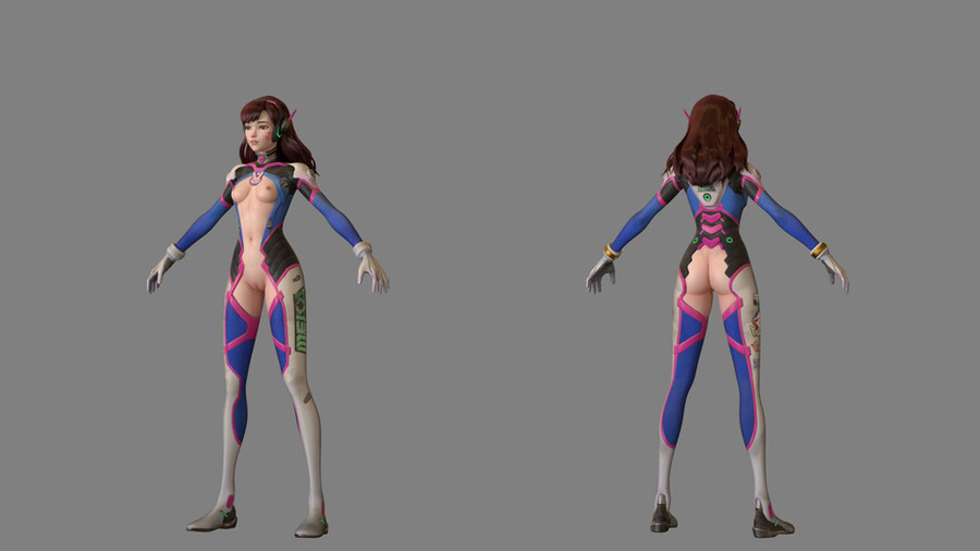 SmutBase • D.Va Classic - FBX