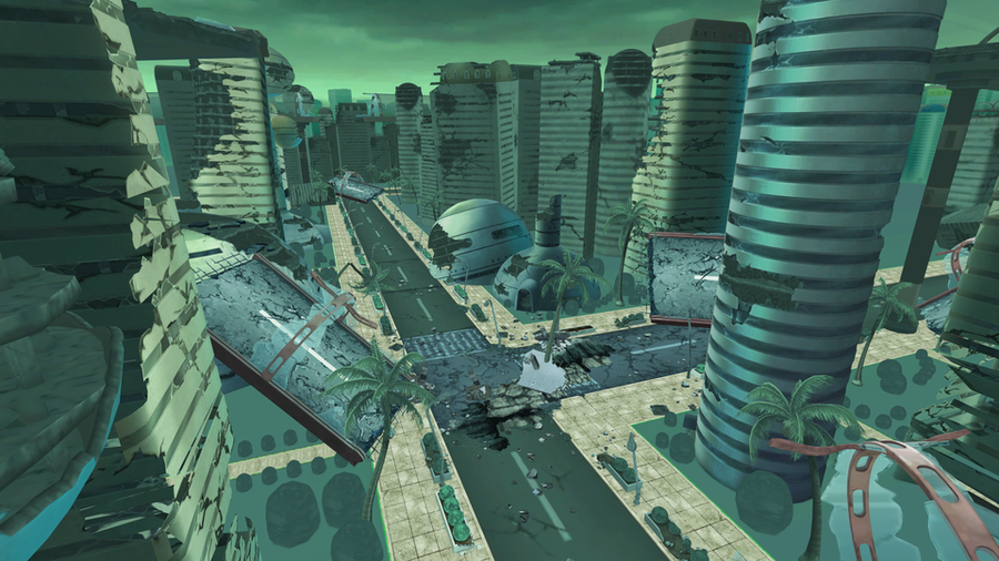 SFMLab • Destroyed West City
