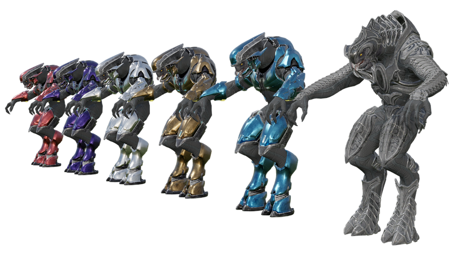 Open3DLab Halo 2 Anniversary Elites