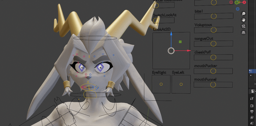 SmutBase • Sybil Pseudoregalia WARFAREMACHINE for Blender 4.2+