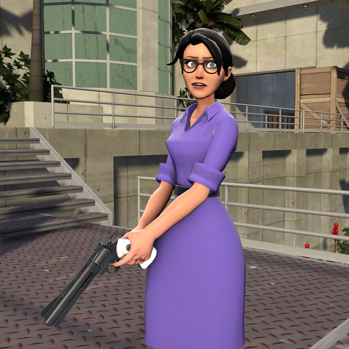 SmutBase • Gladiatus' Accurate Miss Pauling Model V4 [Team Fortress 2]