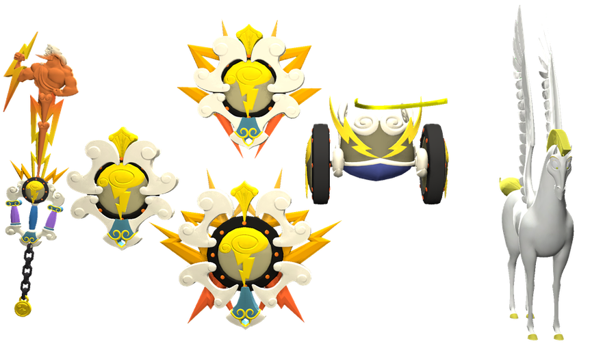 SFMLab • Kingdom Hearts III Hero's Origin Keyblade Set