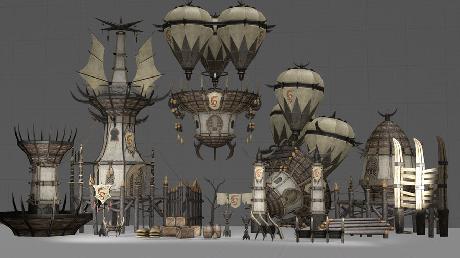 SFMLab • Ixali Prop Pack (FFXIV)