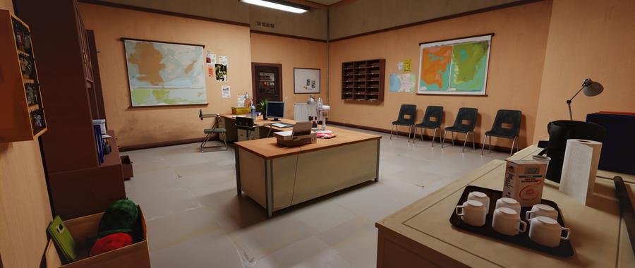 Open3DLab • Life is Strange - Principal's Office