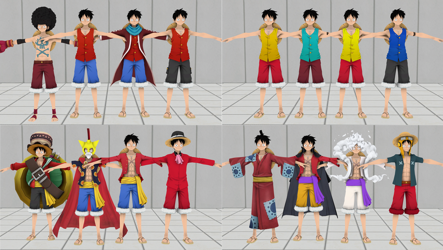 SFMLab • One Piece: Monkey D. Luffy NSFW