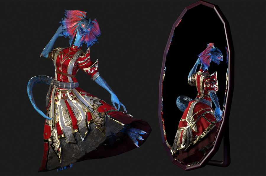 SmutBase • Lizard Girls (Divinity: Original Sin 2)