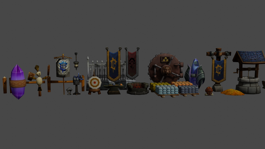 Open3DLab • World of Warcraft Prop Pack