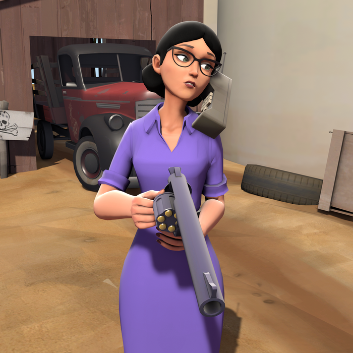 Smutbase • Gladiatus Accurate Miss Pauling Model V4 [team Fortress 2]