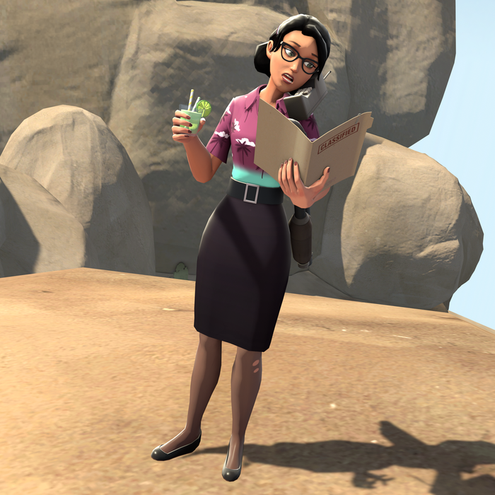 SmutBase • Gladiatus' Accurate Miss Pauling Model V4 [Team Fortress 2]