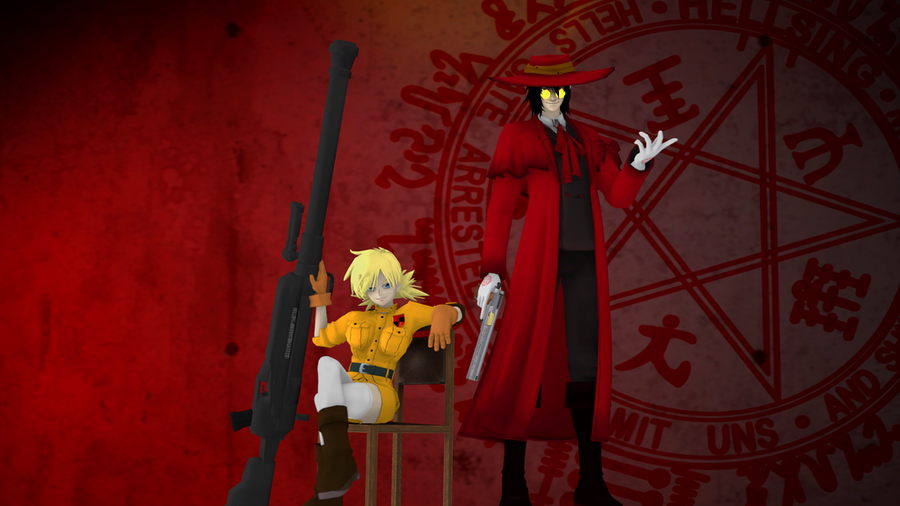 Hellsing Characters Seras Victoria