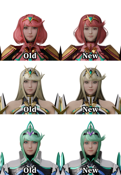 SmutBase • Pyra, Mythra, Pneuma, and Glimmer - Xenoblade Chronicles 2/3 ...