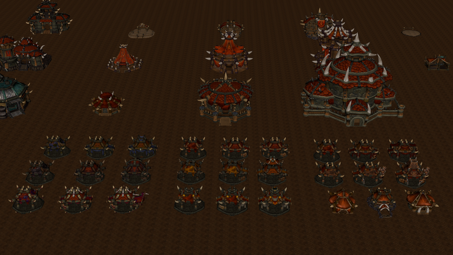 Open3DLab • Warcraft - Horde Garrison Assetpack