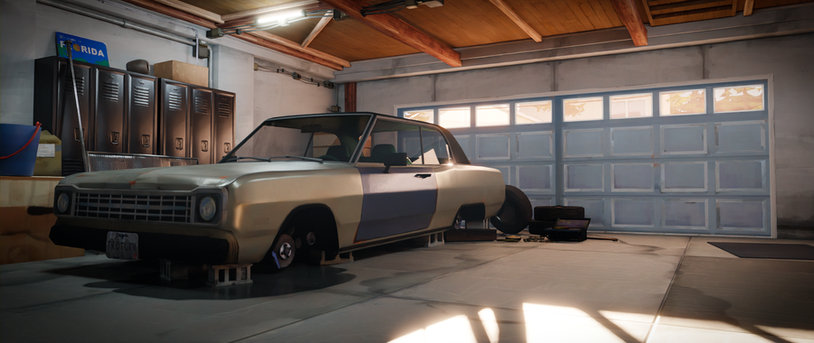Open3DLab • Life is Strange - Chloe Garage