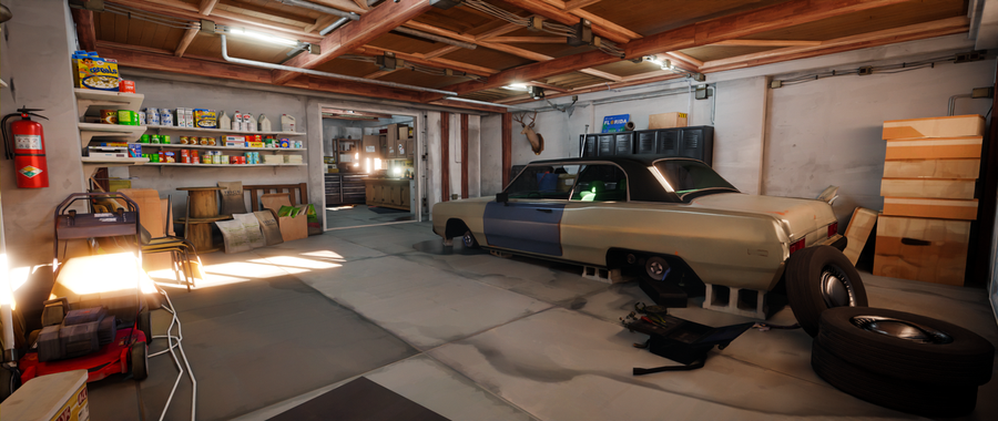 Open3DLab • Life is Strange - Chloe Garage