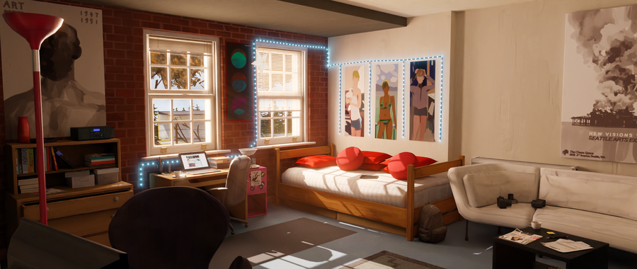 Open3DLab • Life is Strange - Female Dorm Pack