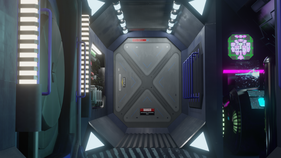 Open3DLab • Metroid Other M: Samus's Ship