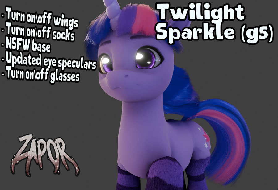 SmutBase • Twilight Sparkle (Gen 5 style)