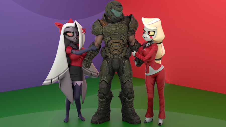 SmutBase • Charlie & Vaggie (Hazbin Hotel) V.3 Up-Date