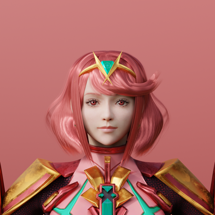 SmutBase • Pyra, Mythra, Pneuma, and Glimmer - Xenoblade Chronicles 2/3 (Custom)