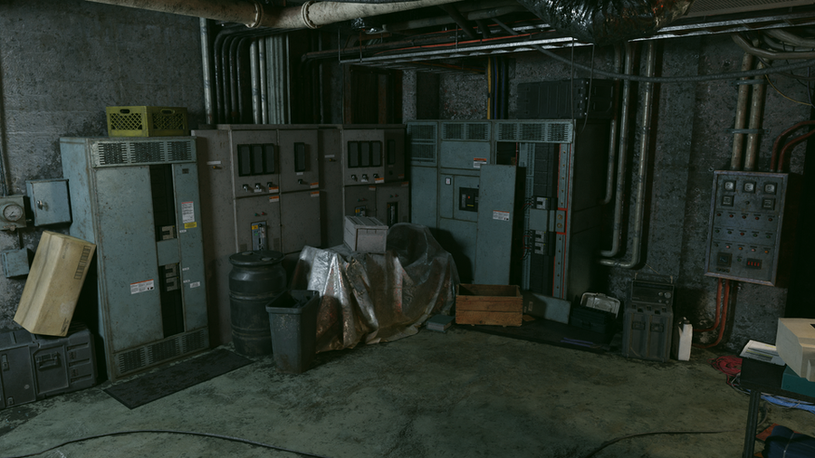 Open3DLab • Resident Evil 4 Remake - Industrial Room