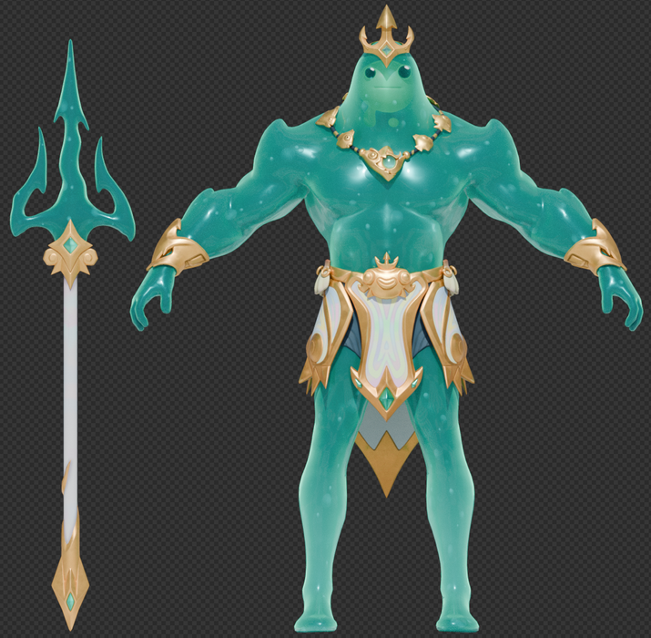 Open3DLab • [Fortnite] Poseidon + Rippley Shader