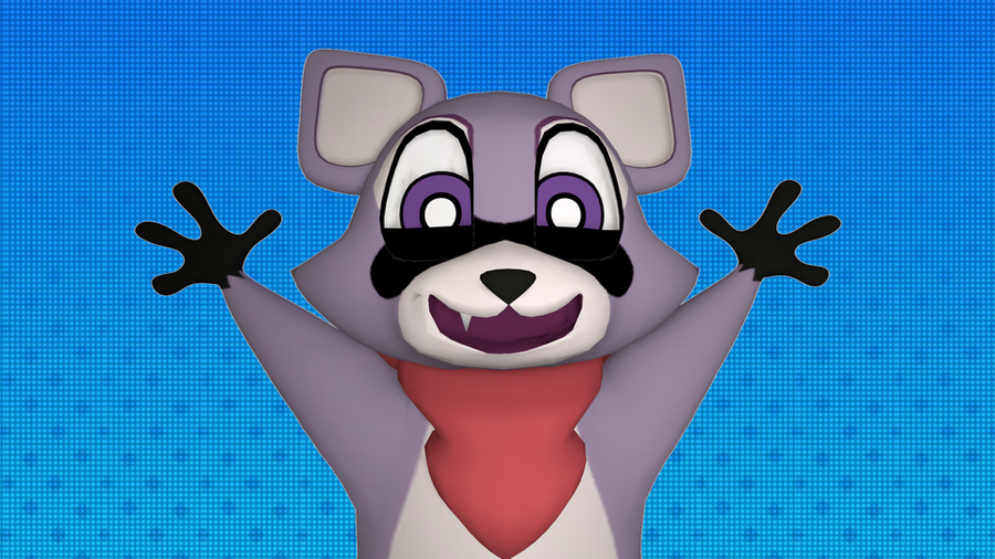 SFMLab • (Flexes) Rambley the Raccoon - Indigo Park