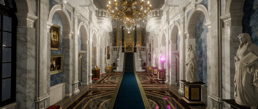 Open3DLab • Resident Evil 4 - Grand Hall