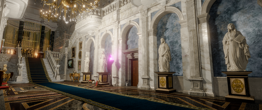 Open3DLab • Resident Evil 4 - Grand Hall