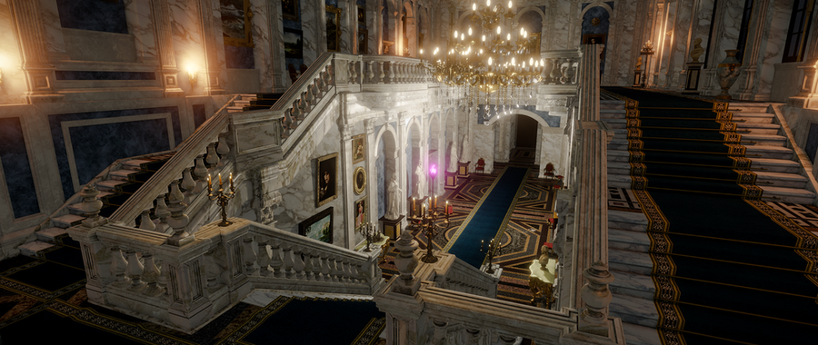 Open3DLab • Resident Evil 4 - Grand Hall