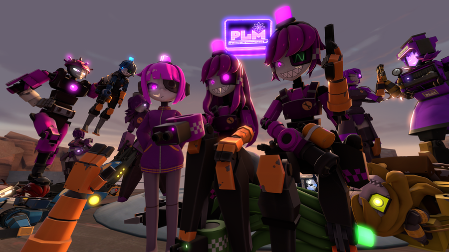 SFMLab • (SFM)Mimi,Dell and Brux Purple textures
