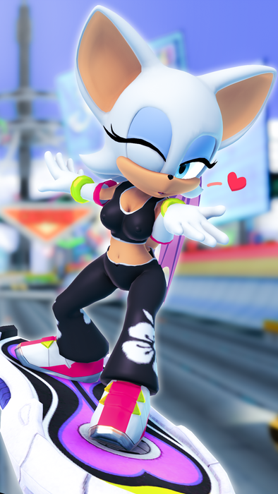 SFMLab • Rouge The Bat - (SonicTheHedgehog/Milambre7)
