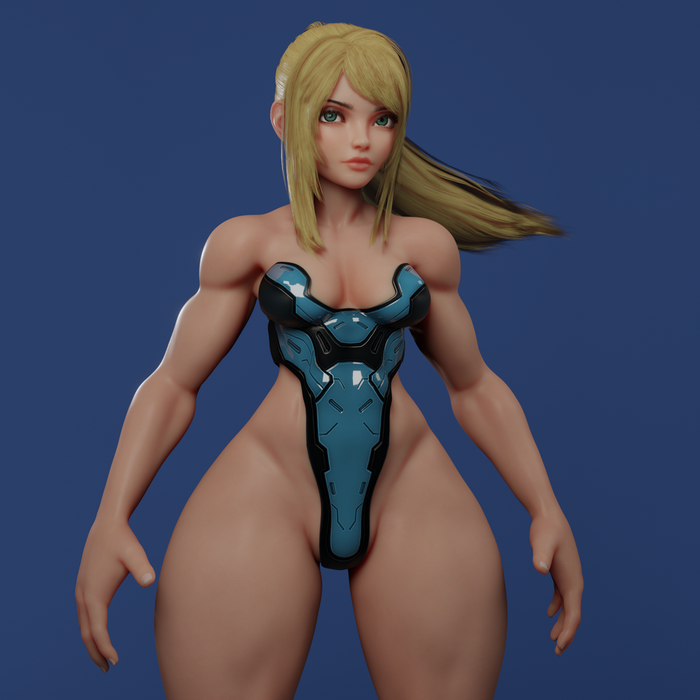 Samus Aran No Clothes