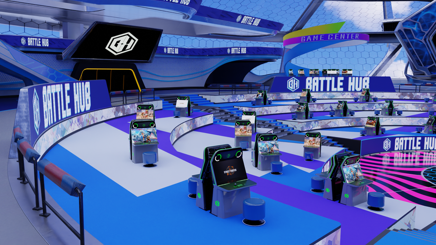 Open3DLab • Street Fighter 6 Battle Hub Stage