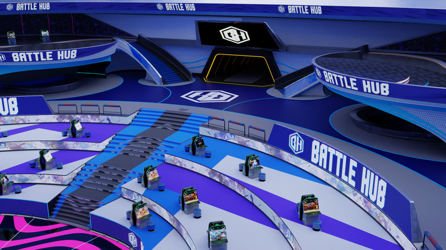 Open3DLab • Street Fighter 6 Battle Hub Stage