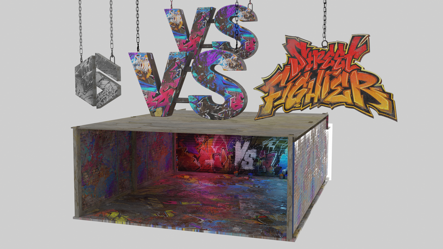 Open3DLab • Street Fighter 6 Character Select Stage