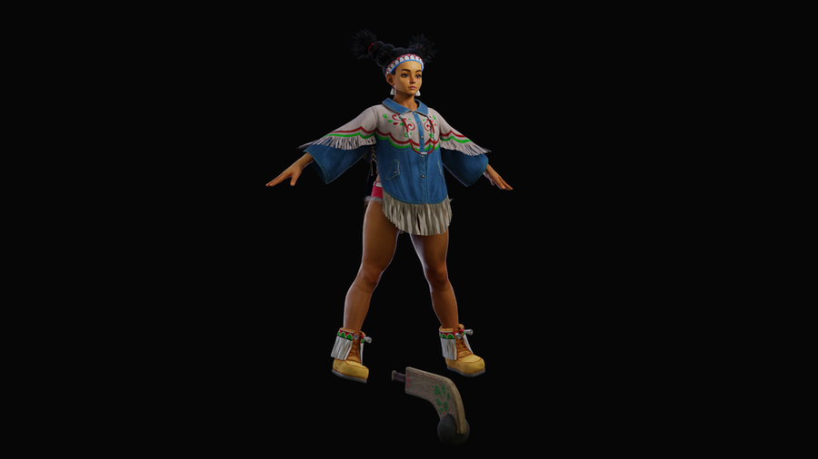 Open3DLab • Street Fighter 6 Lily (Outfit 3 Update)