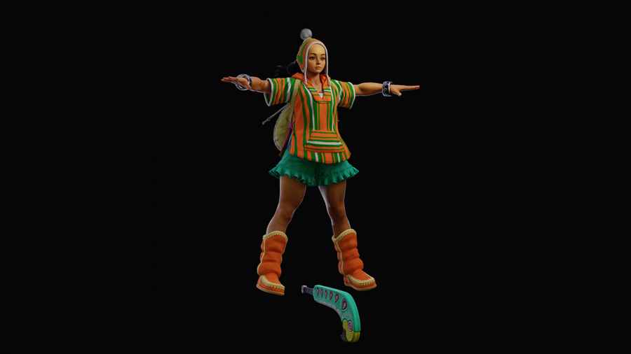 Open3DLab • Street Fighter 6 Lily (Outfit 3 Update)